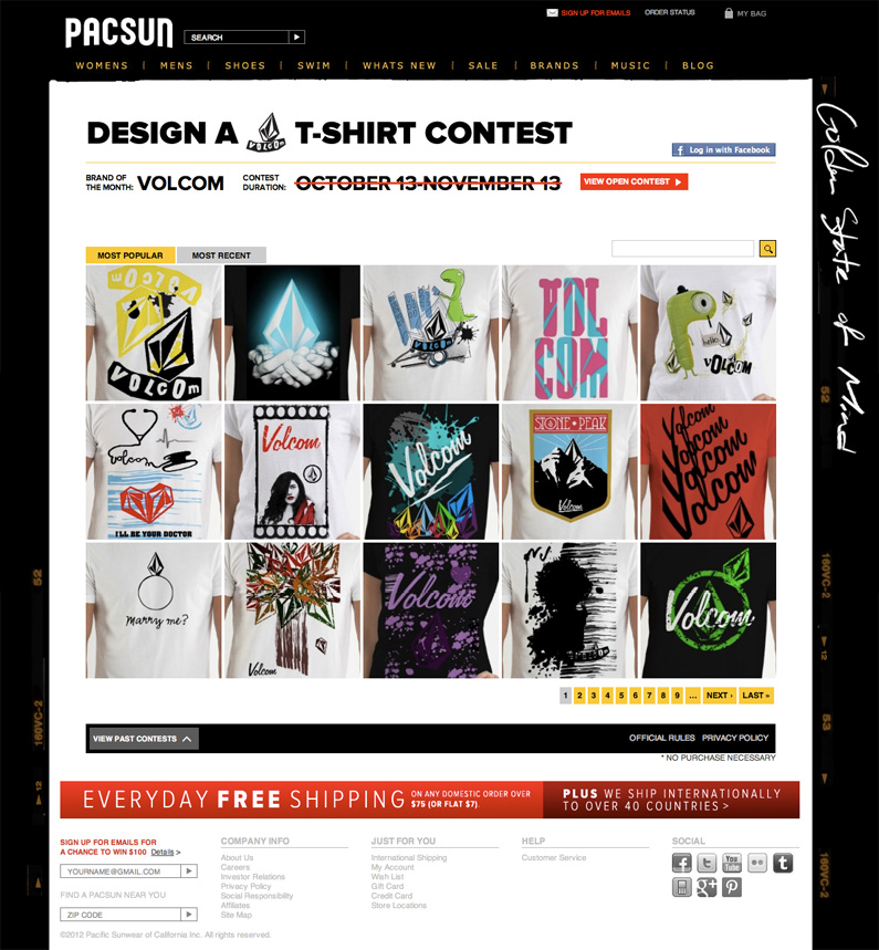 Angry Bear - PacSun T-Shirt Designer